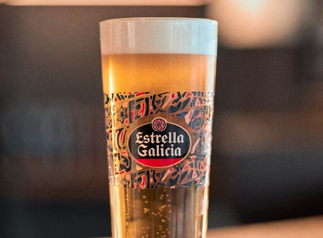 Pahar Estrella Galicia Pint 0.56 L, Set 6 bucati – Liquid Group Romania